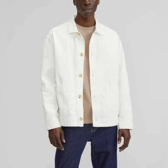 Everlane | Jackets & Coats | Everlane The Organic Cotton Herringbone ...